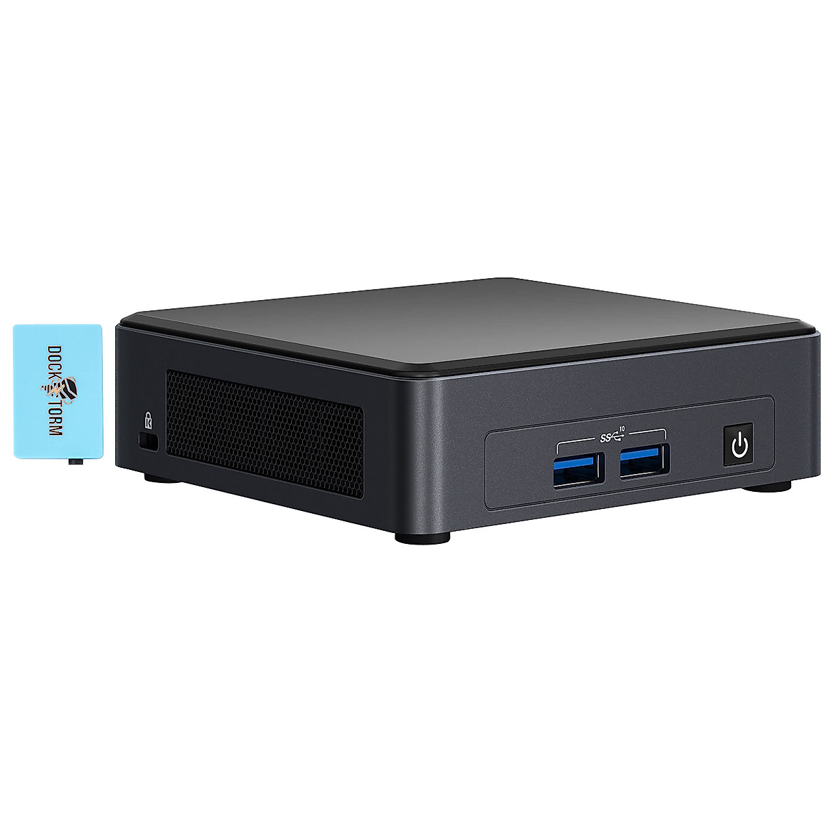 Intel NUC 11 Pro Kit BNUC11TNKI50001 Home & Business Mini Desktop i5-1135G7 4-Core, 16GB RAM, 256GB PCIe SSD, Iris Xe, WiFi, Bluetooth, HDMI, USB 3.2, Black, Win 10 Pro with Hub