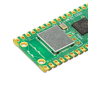 GeeekPi 3PCS Raspberry Pi Pico W with Pin-Headers,- Raspberry Pi RP2040 Chip, Wi-Fi Wireless Connectivity