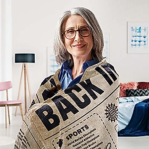 Budalagong 51st Birthday Gift for Women Men, 51st Anniversary Wedding Gifts, Back in 1972 Blanket Decorations for Husband Wife Dad Mom (51 White, 60 * 50)