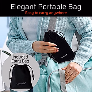 Liberty Premium Foldable Portable Travel Electric Kettle Premium BPA-Free Silicone Collapsible , Temperature Display 6 Preset Functions, Auto Shut-Off, Bottle Warmer, Hot Water Boiler