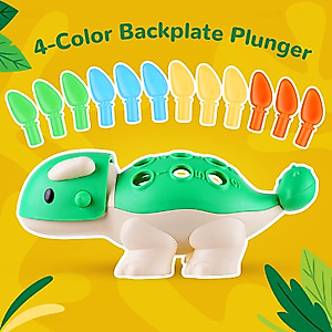 NiToy Montessori Toys for One Year Old Dinosaur Games Baby Sensory Toy Learning Resources STEM Educational Toys for Fine Motor Skills Birthday Gifts for 6-12 12-18 Months Toddlers 1-3