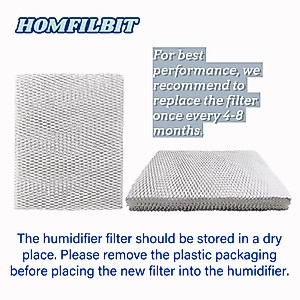 Replacement HC26P Humidifier Wick Filters Compatible with Honeywell HE260 HE265 HE360 HE365 HC26E1004 HC26E1002-U HC26A1008 Humidifiers 350 360 560 568 600 700 760 769, 2 Pack