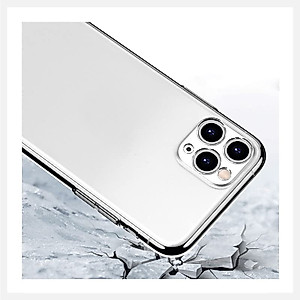 4 Pack Cover for Gigaset GS5 Pro (6.30") Case IJTYHF Soft Silicone Case Bumper Shell +Tempered Glass 9H Screen Protector Protective Film, Transparent Protective TPU Cases