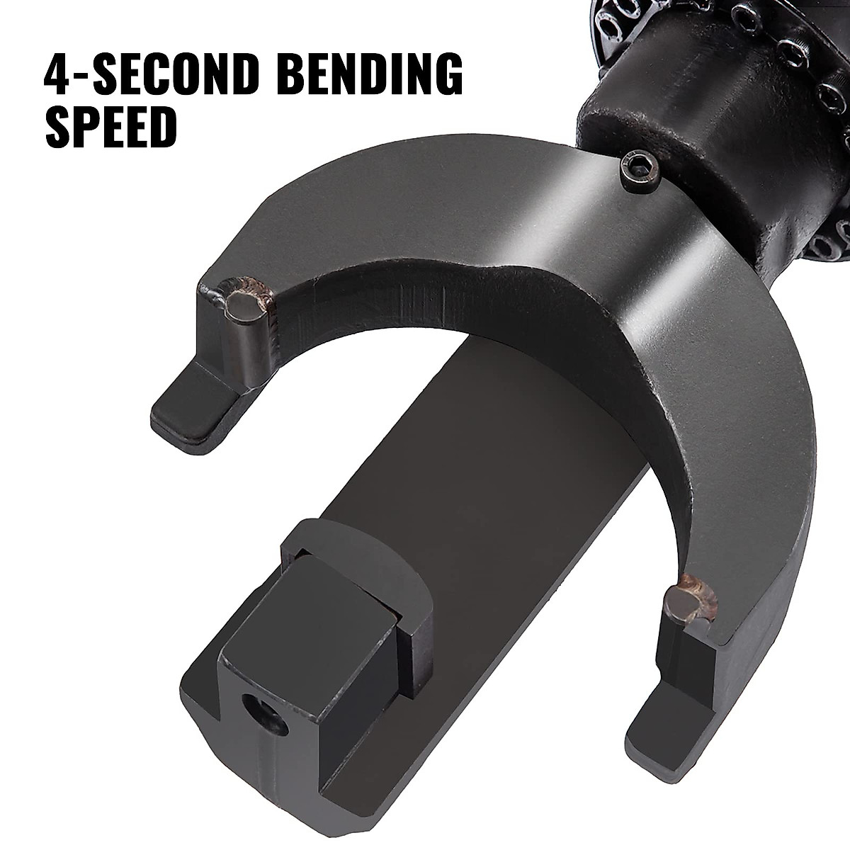 VEVOR Electric Hydraulic Rebar Bender, 1.2KW 0.9inch 22mm Hand Held Rebar Bender 110V Portable Electric Rebar Bender, within 5s