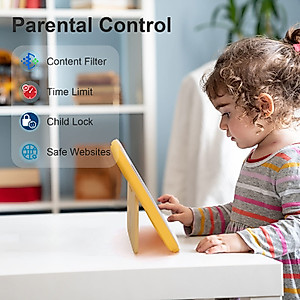 C idea Tablet for Kids Age 3-7,Android 12 Kids Tablet for Toddler,7" Children Tablet with Case/WiFi/Dual Camera/32gGB+1TB Expanded/HD IPS Safety Eye Protection for Boys and Girls Gift