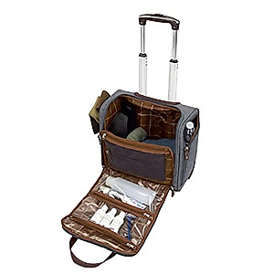 LONDON FOG Westminster Seat Bag Grey, 15" USB