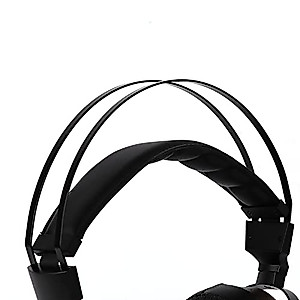 Linsoul BLON B60 50mm Beryllium-Coated Diaphragm HiFi Over-Ear Close-Back Headphone with Wooden Faceplate, Copper Cable, Stainless Leather Headband for Studio Musician Audiophile (BL-B60, Black)