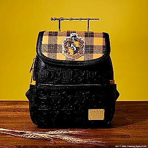 Loungefly Harry Potter 'Choose Your House' Collection: Hufflepuff House MIni-Backpack, Amazon Exclusive