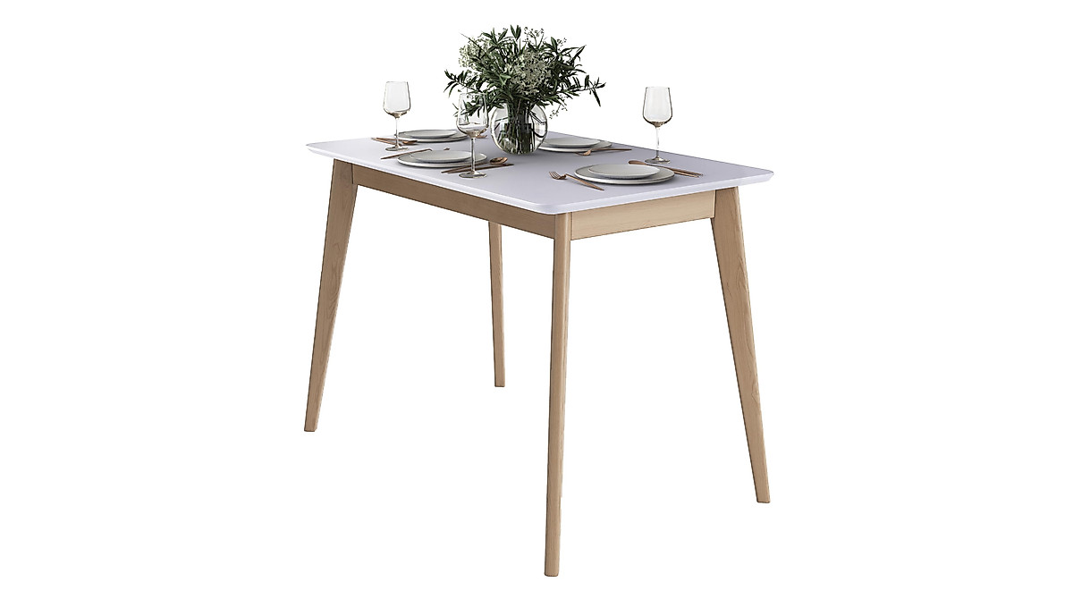 DAIVA CASA Pegasus Dining Table - Mid Century Modern Style