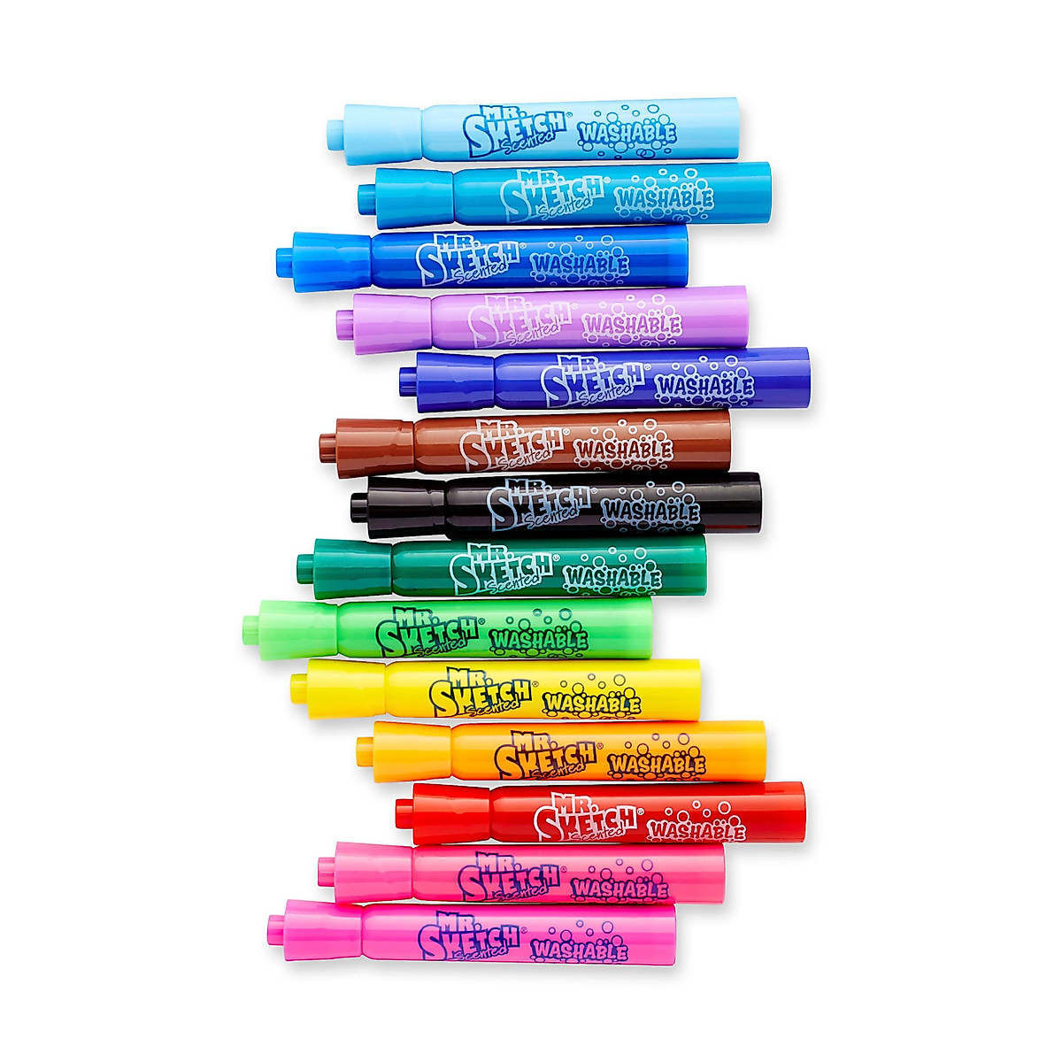 Mr. Sketch® Scented Markers, Chisel Point, Assorted, Pack Of 14