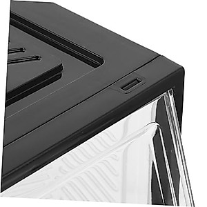 GATHINESS 2pcs Boxes Box stackable Shoe Storage foldable shoes container Sneaker Storage Organizer For Cabinets Storage Box shoe large Showcase superimposed thicken sneaker box -