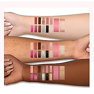 Too Faced Enchanted Beauty Unbearable Glam Holiday Limited Edition Makeup Collection - better than sex mascara mini, 12 eyeshadow shades, highlighter, blush