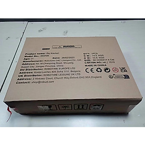 ROBOTIME Play Kitchen, Kids Kitchen Playset, Toy Kitchen Toddler Kitchen Set for Toddlers 1-3 w/Double-Side Pretend Play Stand with Theme Stickers/Dish-Bell for Ages 3+ Boys/Girls