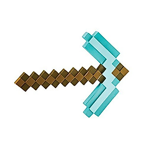 Minecraft Costume Sword and Pickaxe Combo, Official Minecraft Costume Accessory Set for Kids