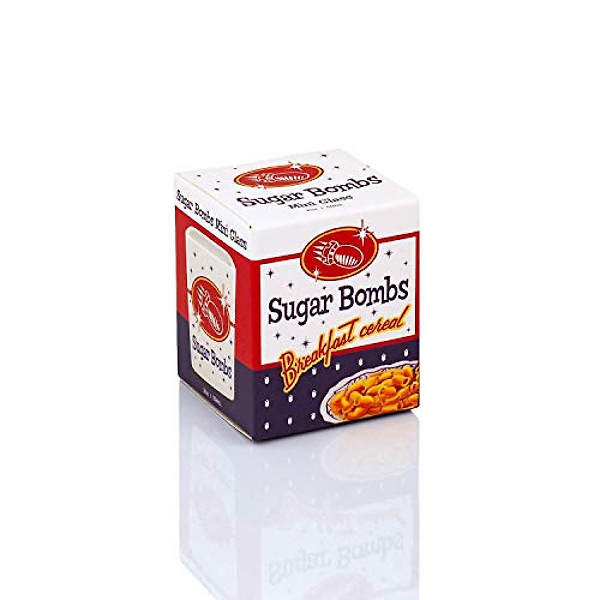 Fallout Sugar Bombs Breakfast Cereal Square Shot Glass | 2 Ounce Shot Glass