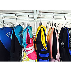 New! Life Jacket Hanger, Storage- Life Preserver, Life Vest Hanger & Storage, Life Jacket Dryer, Drying Rack, Drying Hangers; Boating Hanger & Storage