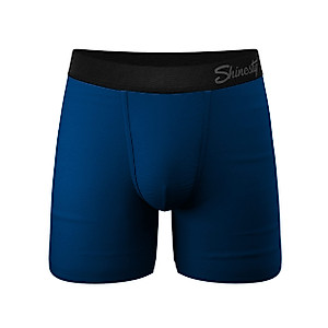 Shinesty Hammock Support Mens Underwear with Pouch | Big and Tall Underwear for Men Flyless | US XXL Dark Blue (1pack)