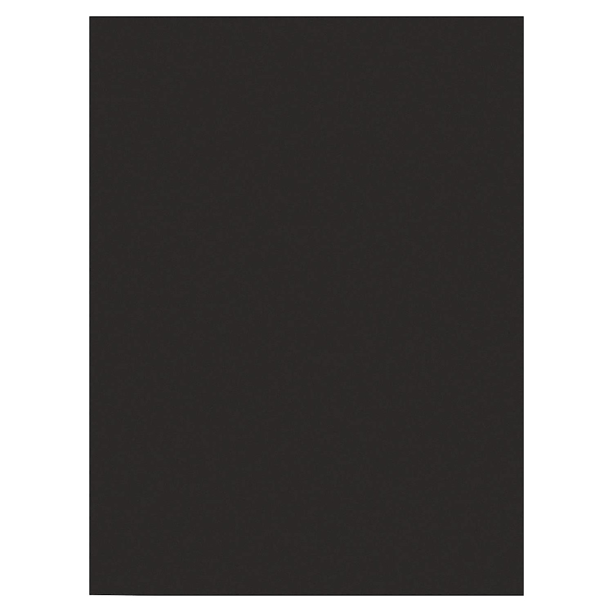 SunWorks 6303 Construction Paper, 58 lbs., 9 x 12, Black, 50 Sheets/Pack
