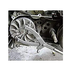 Spanner Wrench Clutch Wrench Adjustable Wrench Holder Hub Flywheel Sprocket Spanner Wrench Set Fan Clutch Removal Tool Tools Scooter Motorcycle Accessories (Type A+B)