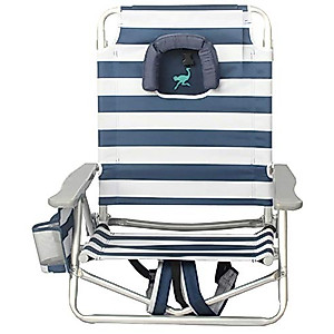 On Your Back Sand Chair - Striped
