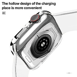 Cow Pattern for iWatch Protective Case Compatible for Apple Watch Case 38/ 40 mm for Apple Watch Series 6/5/4/3/2/1，Ultra Thin HD Clear Soft TPU Edge Cover (38/ 40 mm, Cow)