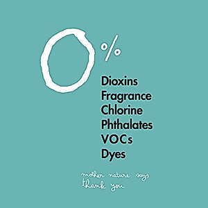 Naty by Nature Babycare Eco-Friendly Premium Disposable Diapers for Sensitive Skin, Size 3, 4 packs of 31 (124 Count) (Chemical, chlorine, perfume free)