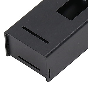 raspberry Case , Black Protective Enclosure Aluminum Alloy Enclosure MMDVM Expansion Board Protective Case Heatsink Case for raspberry Access to All Ports , raspberry Case , Black Protectiv