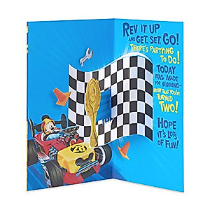 American Greetings 2nd Birthday Card for Boy (Mickey Mouse)