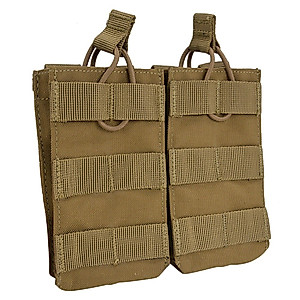 Condor Elite MA19-498 Double M4/M16 Open Top Mag Pouch Coyote Brown