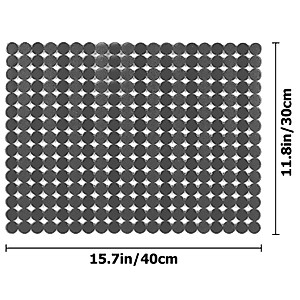 Kitchen Sink Protector Mat - 2Pack Adjustable Sink Protectors for Kitchen Stainless Steel Sink - Fast Draining Sink Mats for Bottom Of Kitchen Sink - Dishes and Glassware - Easy to Clean & Diy Cut