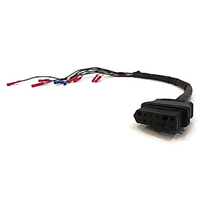 The ROP Shop | 9-Pin Female Vehicle Side, Snowplow Harness Repair Kit for Western Unimount Plow