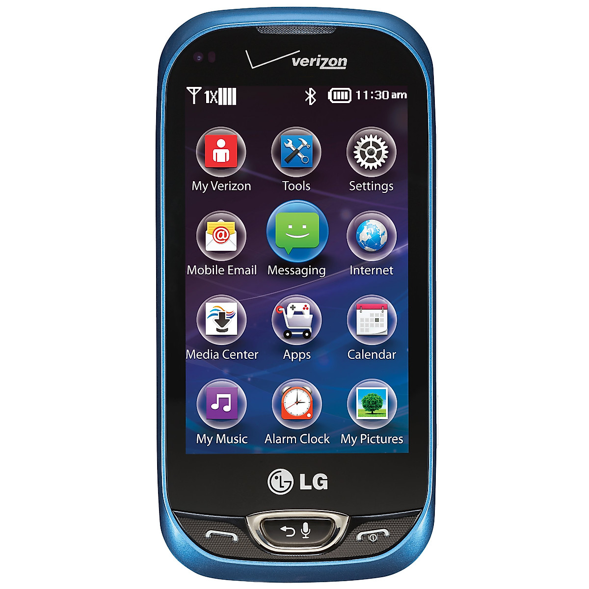 LG Extravert 2, Blue (Verizon Wireless)