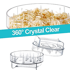 Chicken Shredder - Clear Chicken Shredder Tool Twist, Meat Shredder Tool Twist, Chicken Breast Food Shredded Tool Twist Grinder Machine for Dog and Cat Food Meal Prep