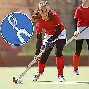 Dunzy 20 Pcs Strapped Mouth Guard Football Sports Mouthguard with Strap Adult Youth Kids Football Mouthpiece Mouth Protector for Boxing Wrestling Basketball Lacrosse Hockey Taekwondo (White)