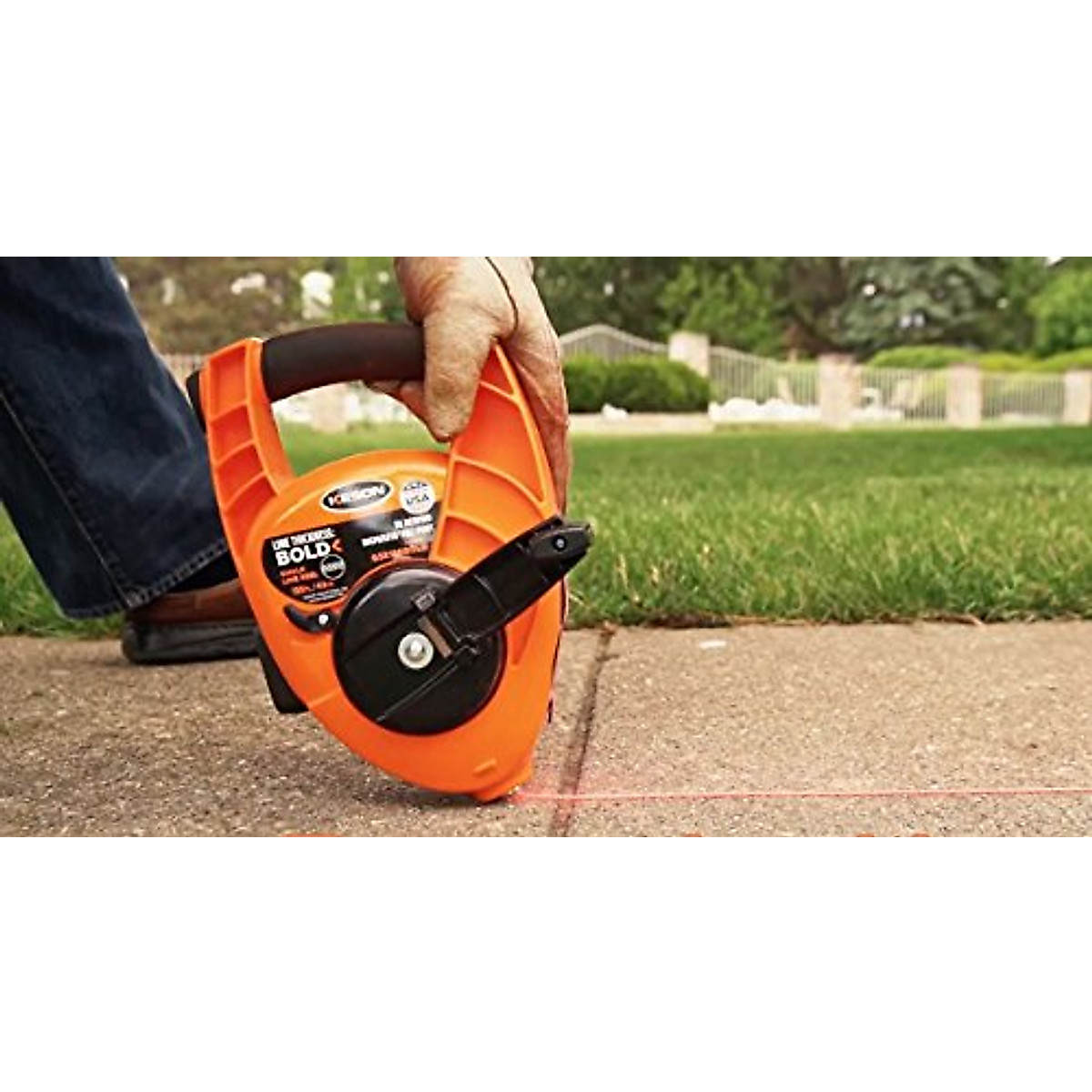 Keson P100BKT Chalk Line Reel, 1.5mm String, 2-4-Ounce Capacity, 100-Foot (30-Pack)