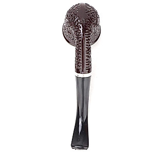 Tobacco Pipe, Classic Bent Cigarette Tobacco Pipe Delicate Resin Smoking Pipe Gift, Ideal Gift for Your Boyfriend, Families, Workmates, Fine Workmanship, Comfortable in Hand