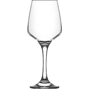 LAV 11.25 Ounce Wine Glasses | LAL Collection – Thick and Durable – Dishwasher Safe – Perfect for Parties, Weddings, and Everyday – Great Gift Idea – Set of 6 Wine Glasses