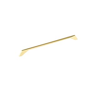 Richelieu Hardware BP9256320165 Masset Collection 12 5/8 in (320 mm) Center Brushed Gold Contemporary Cabinet Pull