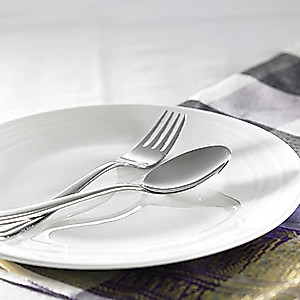 SANTUO Stainless Steel Teaspoon Set,12 Piece 6.7" Spoons Silverware,Dessert Spoons,Mirror Finish & Dishwasher Safe