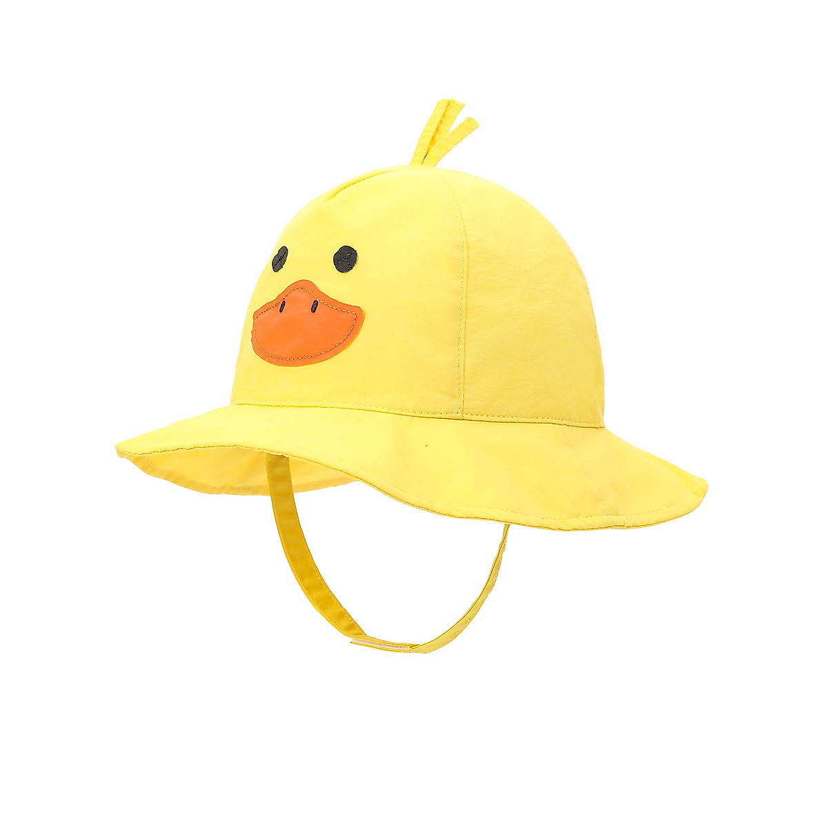 Azue Baby Kids Sun Hat UPF 50+ Toddler Outdoor Summer Play Hat Breathable for 1-7 Years Boy Girls Duck L(3-4 Years)