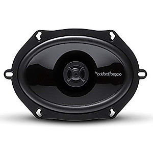 Rockford Fosgate P1572 Punch 5"x7" 2-Way Coaxial Full Range Speakers - Black (Pair)
