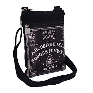 Nemesis Now Spirit Board Shoulder Bag, Black, 23cm