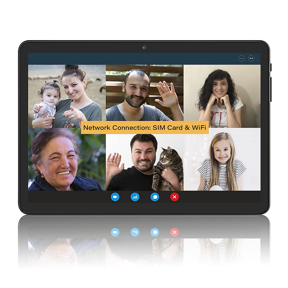Victbing TPZ Tablet 10.1 inch, Android 10.0 Phablet, Phone Tablets with SIM Slots, 32GB Storage 128GB Expansion, Dual Camera, HD IPS Display, Wi-Fi, Bluetooth, USB Type C, 6000mAh, GPS