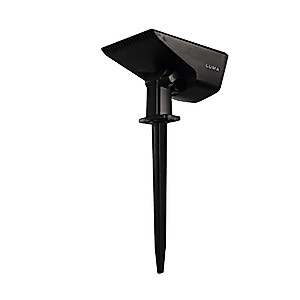 Luma Solar Outdoor Lights 2 Pack | Weatherproof Landscape Lighting with 22 LED Outdoor Lights for Patio, Yard | Garden & Wall Mount | 3 Modes Cool, Warm, Both + Rechargeable All-Night Battery