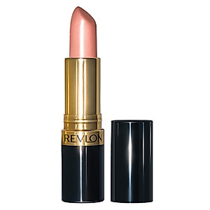 Revlon Super Lustrous Lipstick, High Impact Lipcolor with Moisturizing Creamy Formula, Infused with Vitamin E and Avocado Oil in Pink Pearl, Silver City Pink (405)