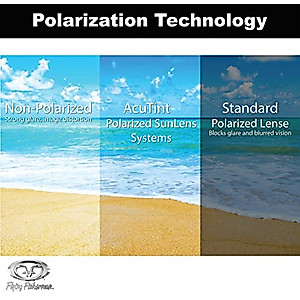 Flying Fisherman womens Cove Sunglasses, Clear Crystal Frames/Smoke-blue Mirror Lenses, Medium US