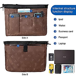 Laptop Tote Bag,15.6inch Laptop Purse Work Bag for Women Teacher Tote Bag