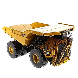 Diecast Masters 1:50 Caterpillar 797F Tier 4 Final Mining Truck | High Line Series Cat Trucks & Construction Equipment | 1:50 Scale Model Diecast Collectible | Diecast Masters Model 85655