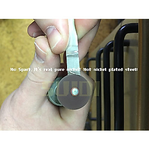 SUIDI Pure Nickel Strip 2P 0.15/0.2x27.5x21.5mm for Li Cell Battery spot Welding,21700 Battery Nickel Strip 2p spot Welder (0.2x27.5x21.5 2M)