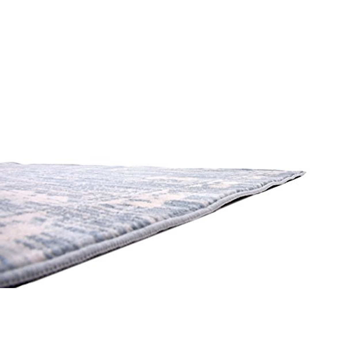 Unique Loom Paris Collection Area Rug - Birch (8' Square, Blue/ Beige)